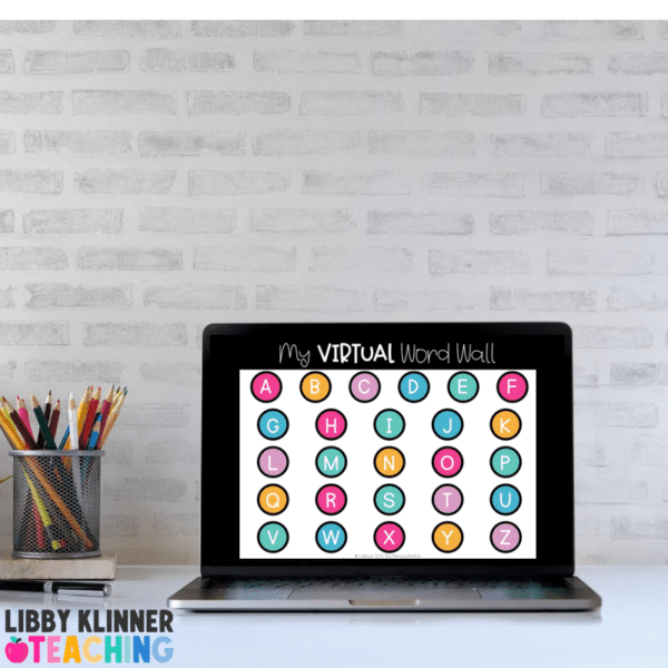 Virtual Word Wall - Interactive Digital Word Wall for Google Slides ...