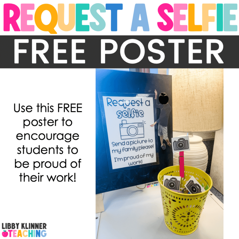 Request a Selfie FREE Classroom Poster to Build Classroom Community ...