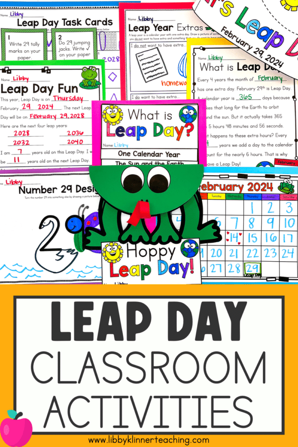 Leap Day Activities for the Classroom - Libby Klinner Teaching