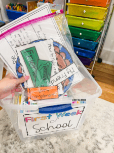 End of the Year Classroom Prep for the First Week of School - Libby ...