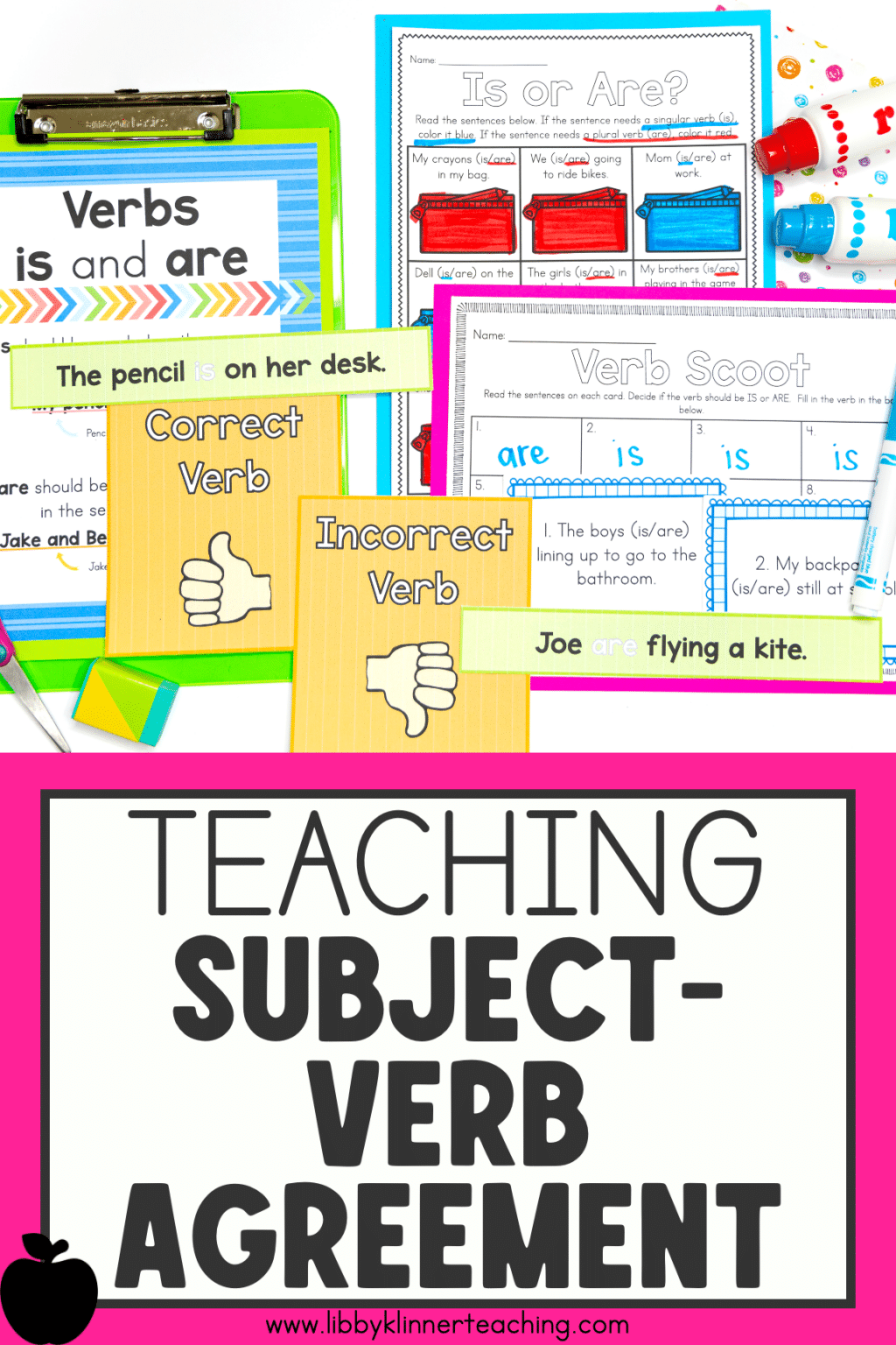 Fun and Effective Subject-Verb Agreement Activities for First Graders ...