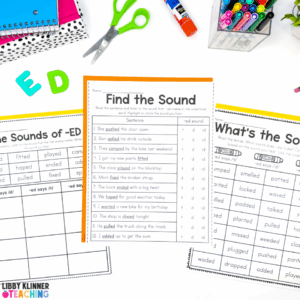 The Sounds of -ED: Why it's important to teach this skill - Libby ...