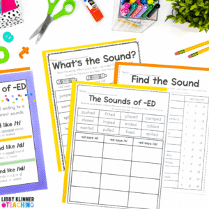 The Sounds of -ED: Why it's important to teach this skill - Libby ...