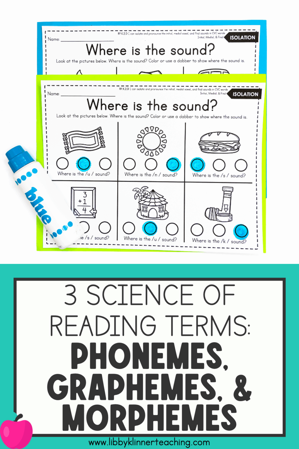 3 Science of Reading Terms: Phonemes, Graphemes, and Morphemes - Libby ...