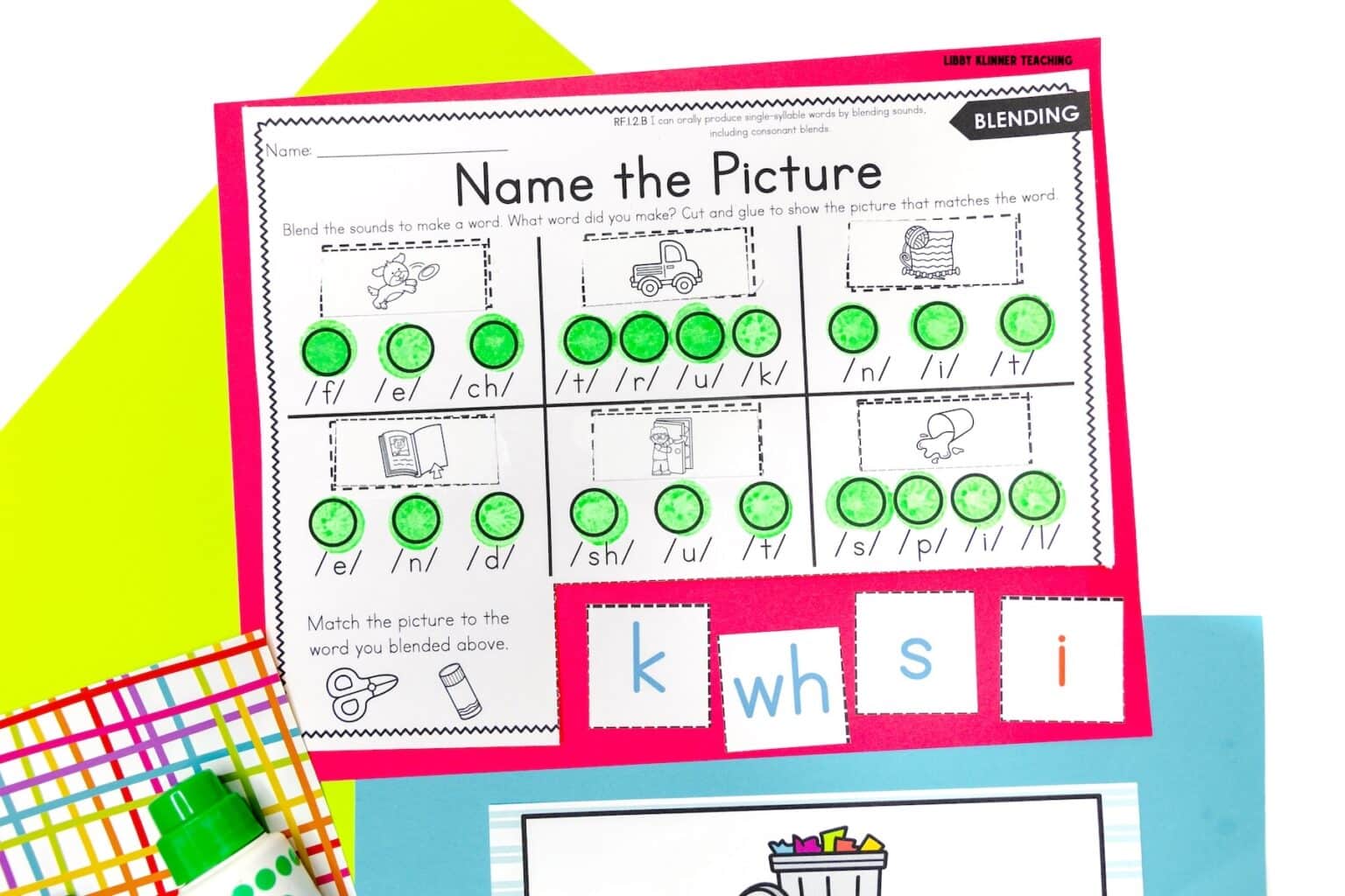 Phoneme Blending Activities for the Classroom - Libby Klinner Teaching