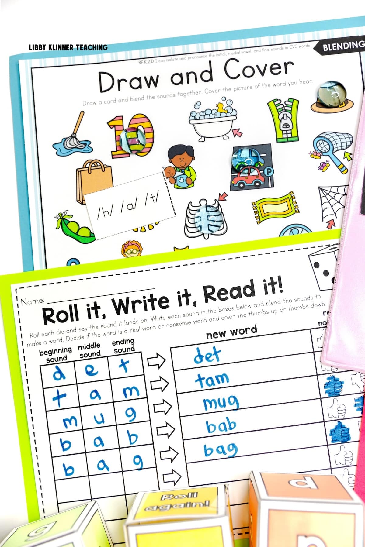 Phoneme Blending Activities for the Classroom - Libby Klinner Teaching