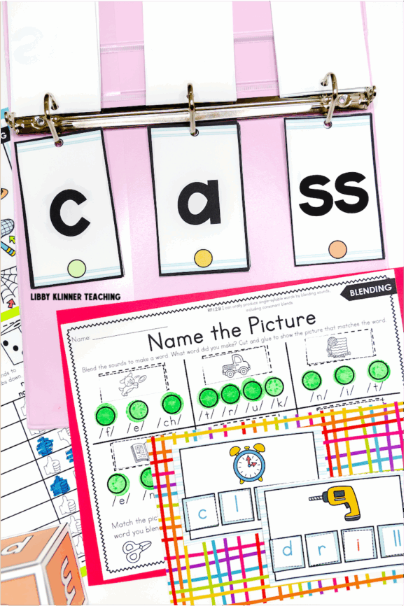 Phoneme Blending Activities for the Classroom - Libby Klinner Teaching