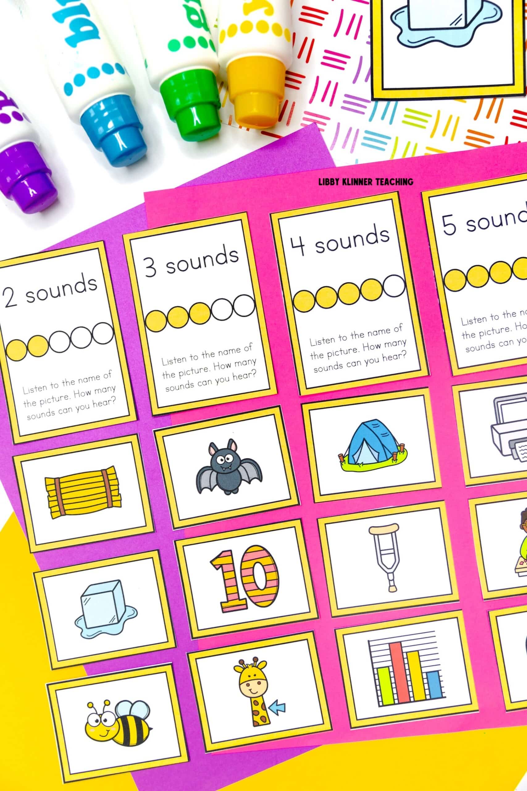 Phoneme Segmentation Activities for the Classroom - Libby Klinner Teaching